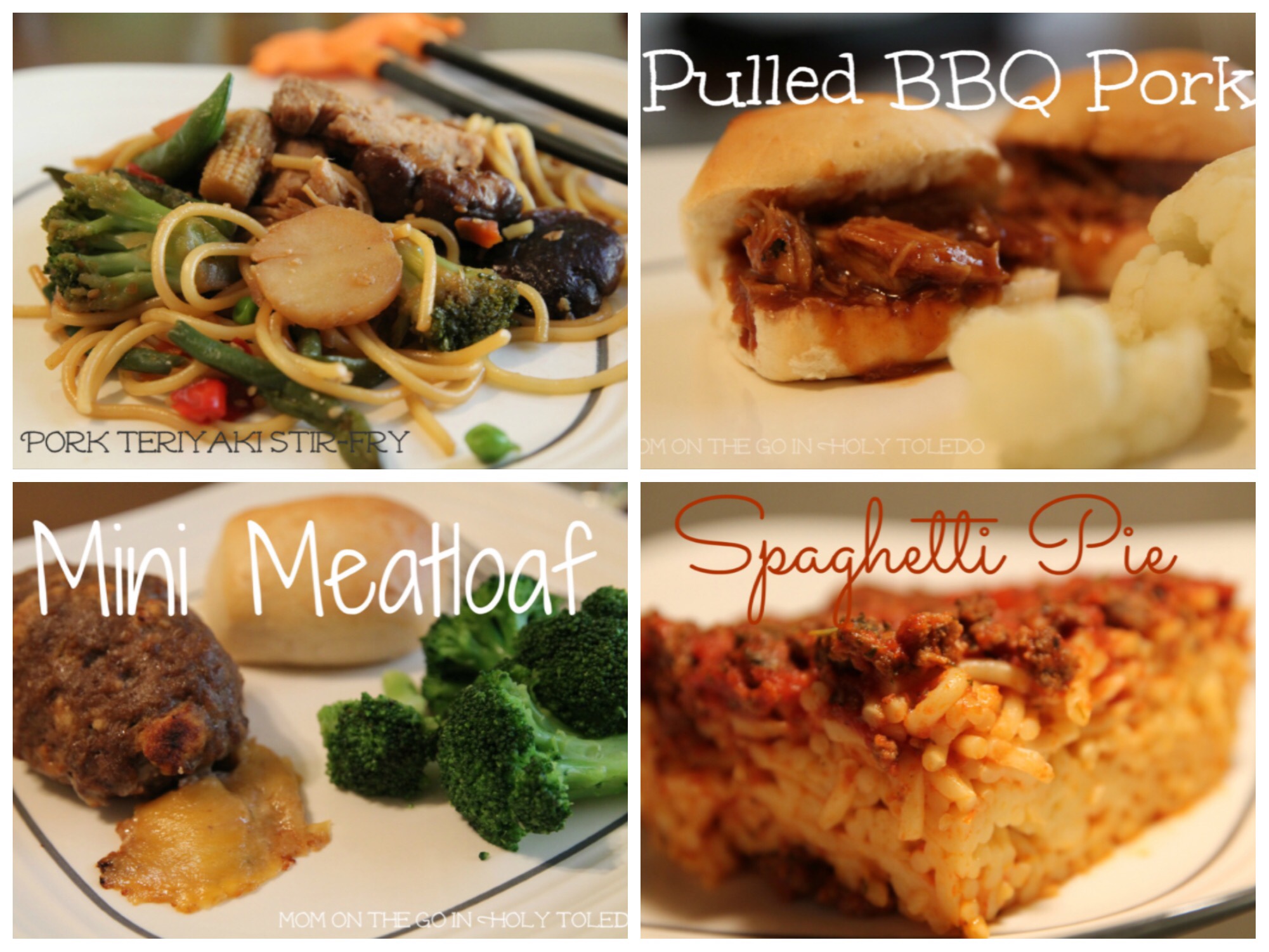 Simple 4-Ingredient Meals – Mom on the go in Holy Toledo