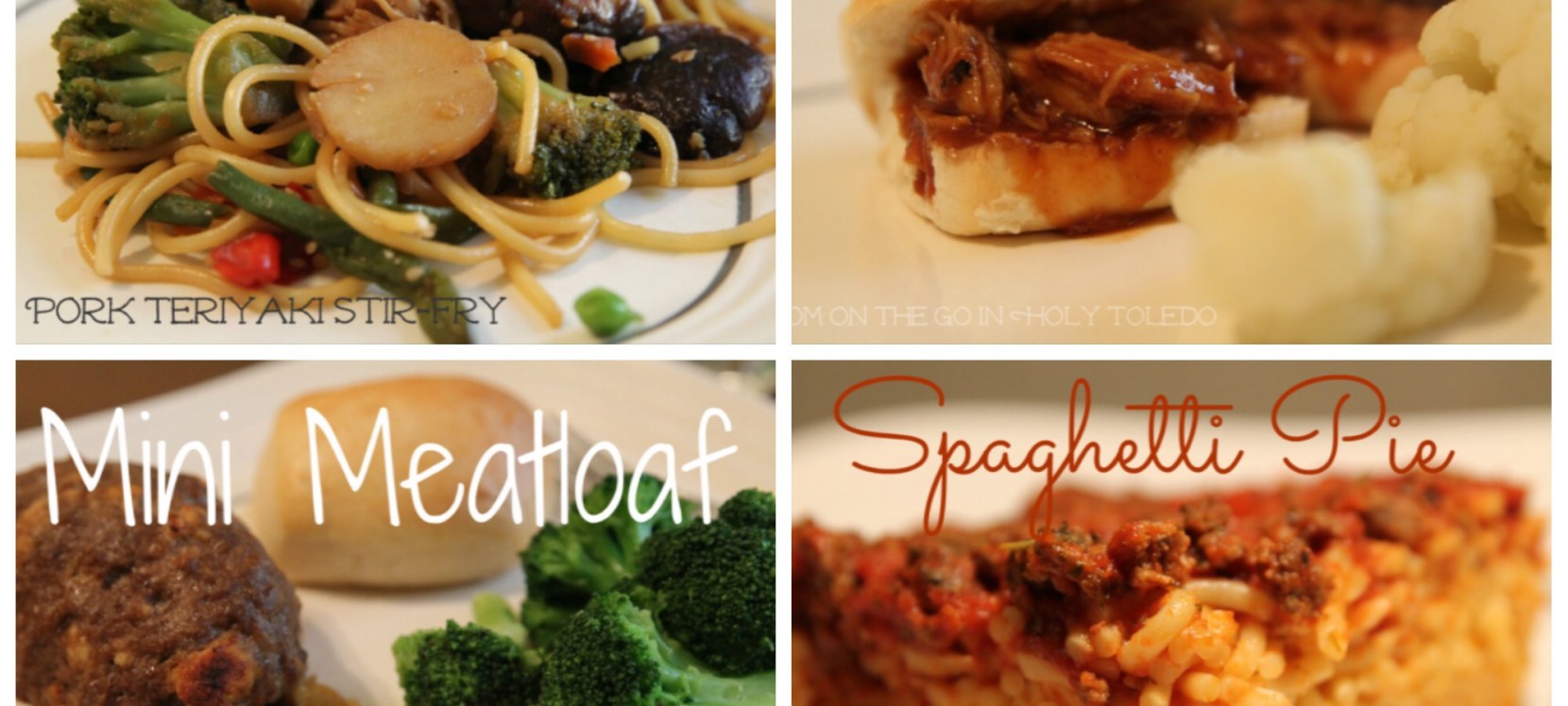 Simple 4-Ingredient Meals – Mom on the go in Holy Toledo