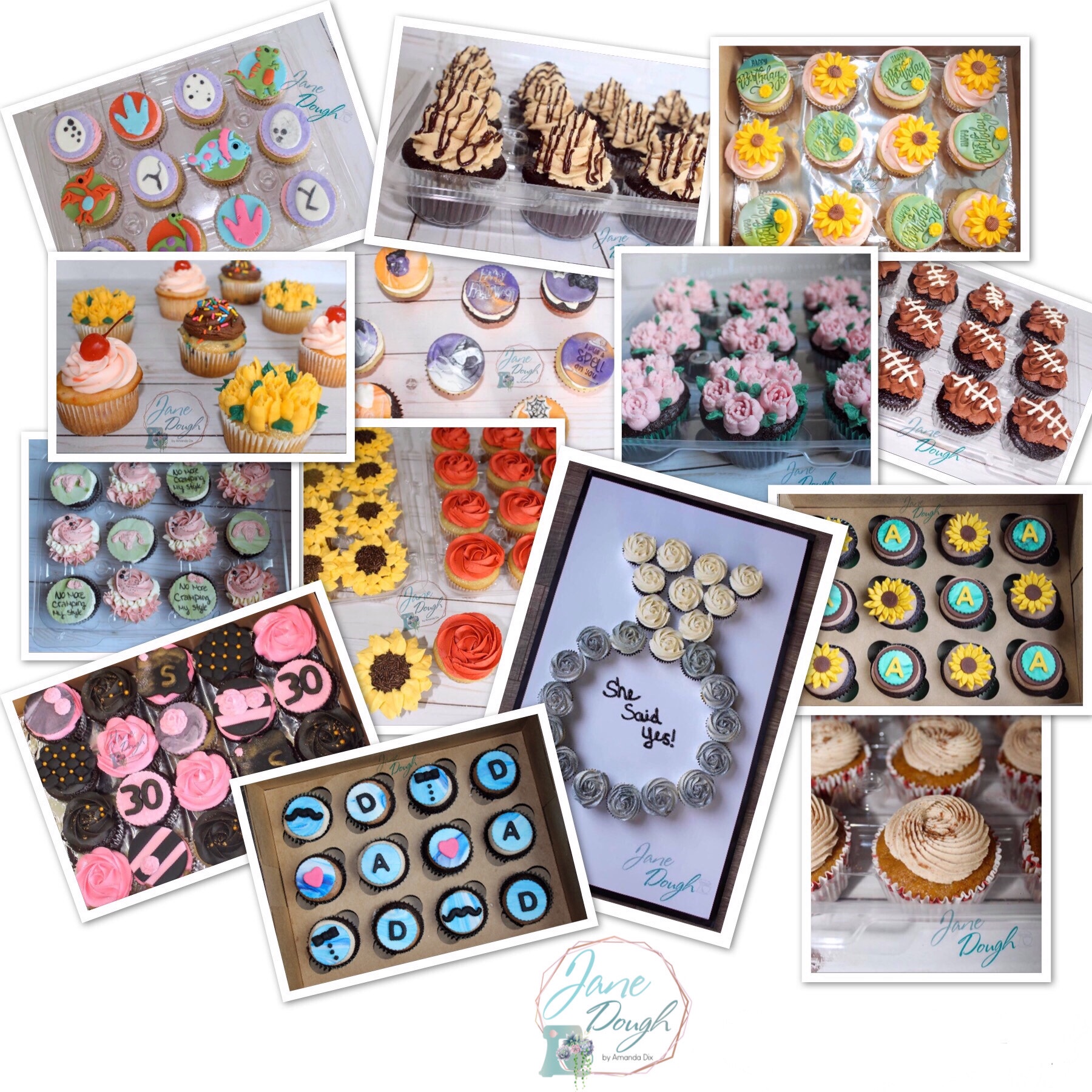 Jane Dough & Sweets: Vegan, Dye-Free, & Allergy- Friendly Baked Goods ...