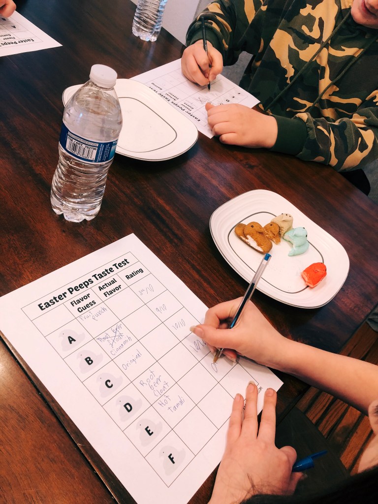 PEEPS Taste Test Challenge – Mom on the go in Holy Toledo